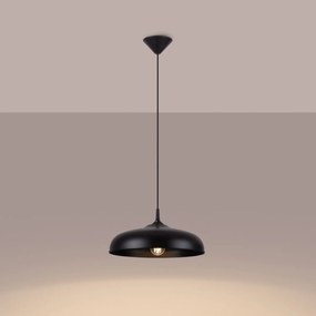 Sollux Lighting Závěsná lampa GINA černá