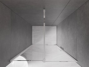 Mexen Velar, posuvné dveře do otvoru 80x200 cm, 8mm čiré sklo, chromová, 871-080-000-01-01