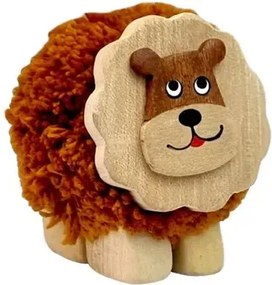 2Kids Toys Dřevěná figurka XL pompon Lev