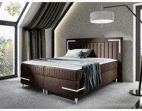 Kontinentální postel Suhak 3 LED, Rozměr postele: 200x200, Barva:: Fresh 11