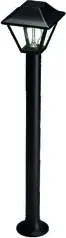 Philips Alpenglow černá / Venkovní sloupkové svítidlo / 90 cm / bez zd