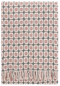 Vlněná deka Corona 130x170, růžová