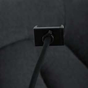 Polohovací křeslo šedé, elektrické TV-7089 GREY2