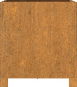 vidaXL Truhlík s nohami rezavý 42 x 40 x 43 cm cortenová ocel [823680]