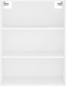 Skříň highboard bílá 69,5 x 34 x 180 cm kompozitní dřevo 3189349