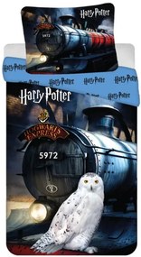 Jerry Fabrics Povlečení Harry Potter Hogwarts Express 140x200, 70x90 cm