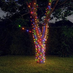 Solární světelné řetězy 5ks 5x200 LED pestrobarevné dovnitř/ven 328954