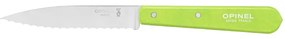 Opinel Les Essentiels N°113 vroubkovaný nůž na krájení 10 cm, zelená, 001920
