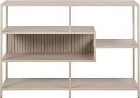 Regál Seaford 114x78 cm šedý