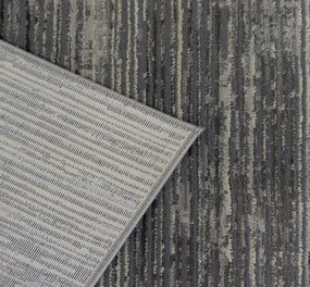 BE Koberec Esprit 3605 GREY - šedý obdélníkový Rozměr: 140x190 cm