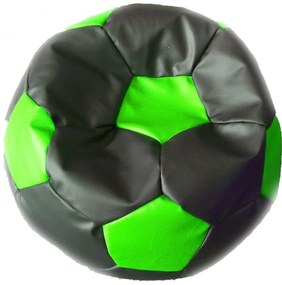Sedací vak malá černo zelená fotbalový míč