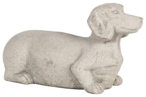 Zahradní dekorace pes Jezevčík – 24x9x13 cm