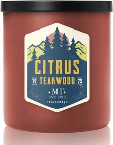 Sójová svíčka All American Citrus Teakwood 425 g