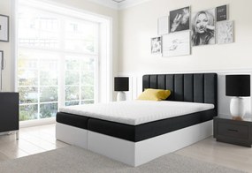 Čalouněná postel VIGO + topper, 180x200, inari 100/bílá eko