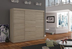 ADRK Furniture Posuvná skříň ANTOS 250 SW-ANT-S-250+A435