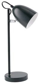 OnaDnes -20% Černá kovová stolní lampa Halo Design Yep! 37 cm