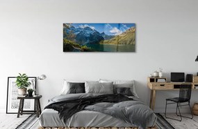 akrylový obraz jezírka salašnický 120x60 cm