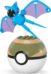 _Ostatní 1_ Pokémon Megablok set 2x Pokéball Pikachu + Zubat stavebnice 40 dílků 25hxp12