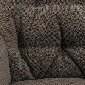 ACTONA GROUP Jídelní židle BROOKE taupe z látky Monza 2 kusy 0000107643