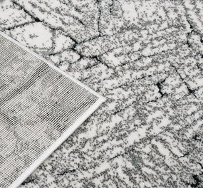 BE Koberec Miami Plus MIAMI PLUS 0300 GREY - šedý obdélníkový Rozměr: 60x100 cm