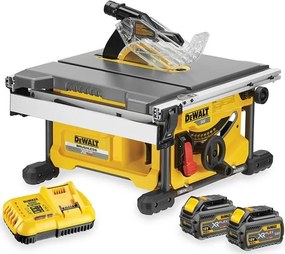 Aku stolní pila DeWALT DCS7485T2-QW, 2x 54V FLEXVOLT 6,0 / 2,0 Ah (063825)