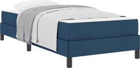 Postel s boxspringem Modrá 100 x 200 cm textil 3398471