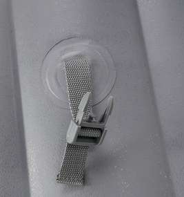 Nafukovací vířivka, šedá/bílá, 4-6 os, 1000 l, KAMINO NEW TYP 2