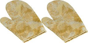 Bellatex Kuchyňská chňapka - 2ks Hnědá,Béžová 28x18 cm