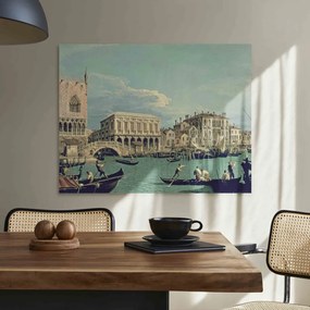 Reprodukce obrazu Most vzdechů v Benátkách (La Riva degli Schiavoni)