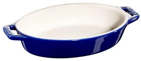 Staub keramická zapékací mísa oválná 17 cm/0,4 l tmavě modrá, 40511-154