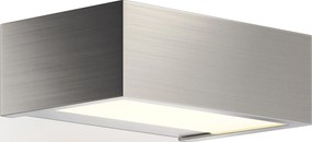 Nástěnná lampa Box LED 15 cm nikl