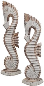 Morský koník bílý 30 cm