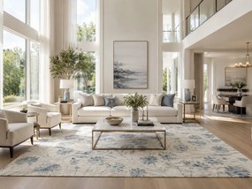 Devos Caby (DC Carpets), Kusový koberec Isphahan 84427 L. Blue, 80x150, modrá, ložnice
