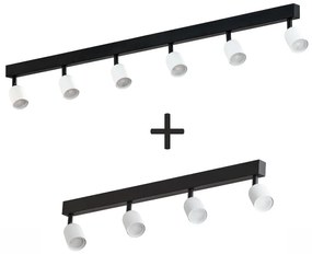TK LIGHTING Sada osvětlení - TOP, sestava č. 1, bílá/černá