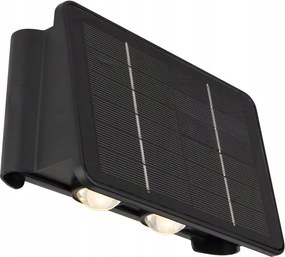 Solární Led fasádní svítidlo 4x1W Solar 36496 Globo