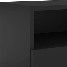 vidaXL Nástěnná TV skříňka 80x30x30 cm kompozitní dřevo [836870] Barva: kouřový dub