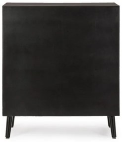 BIZZOTTO Příborník JOSINE černý 92x80 cm 0748609