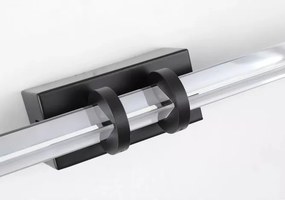 Searchlight 66412BK Nástěnné LED svítidlo PARMA ČERNÉ 47cm IP44