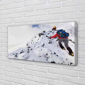 Obrazy na plátně horolezectví 125x50 cm