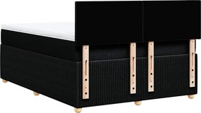 Box spring postel s matrací černá 140 x 190 cm textil 3287446