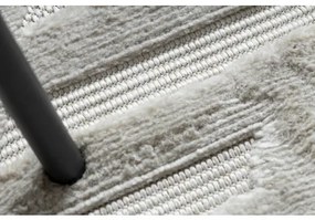 koberec SANTO SISAL 58503 geometrická béžový velikost 140x190 cm | krásné koberce cz
