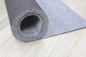 Vopi koberce Kusový koberec Quick step šedý - 80x150 cm