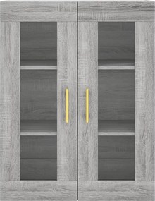 vidaXL Skříň highboard 69,5 x 34 x 180 cm kompozitní dřevo [3198399] Barva: bílá s vysokým leskem