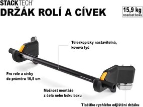 Toughbuilt | StackTech® - držák na role a cívky