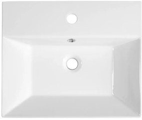 Aqualine, SISTEMA Keramické umyvadlo 50x42cm, 10SF50051