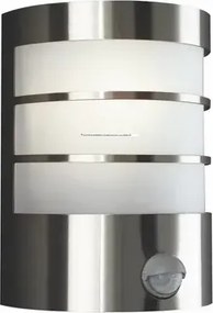Philips Calgary IR nerez / Venkovní nástěnné svítidlo s čidlem / E27 /