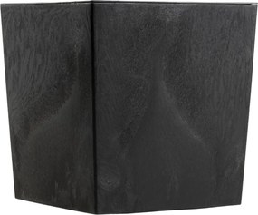 Květináč FLORE Beton 30,5x29,5x29,5 cm černý