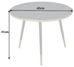 Konferenční stolek PALLAS Dekorhome 45 cm