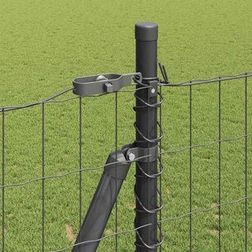 Evropský plot s betonovou základnou 10 x 1,4 m Šedá Síťovina 3350912