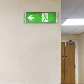 LED Nouzové svítidlo EMERGENCY EXIT LED/3W/230V 6400K IP65